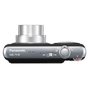 Panasonic Lumix DMC-FX30K 7.2MP Digital Camera with 3.6x Optical Image Stabilized Zoom (Black)