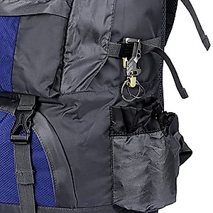 Yonput 1 PC Heavy Duty Key Chain with 2 Key Rings Bottle Opener Keychain Key Chains for Carabiner for Men and Women (Black)