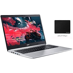 acer Newest Aspire 5 15.6" FHD Laptop, Intel Dual Core i3 CPU, 8GB DDR4 RAM, 128GB PCIe SSD, WiFi 6, Windows 11 Bundle with GalliumPi Accessories