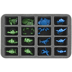 Feldherr Mini Plus Case Compatible with 44 Blood Bowl Miniatures - 2016 Edition