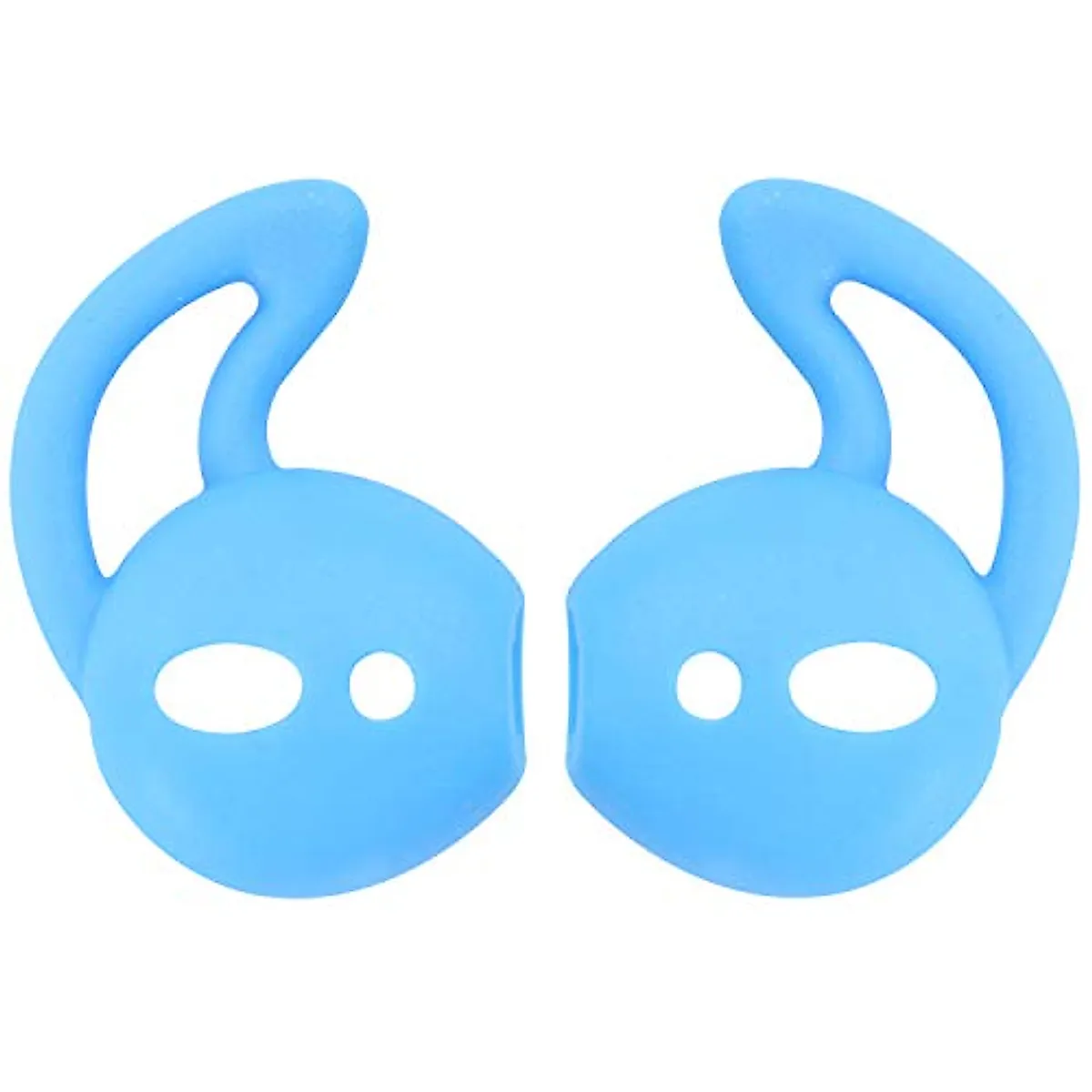 JNSA 4 Pairs Hooks and Covers Compatible with AirPods,Compatible with EarPods, Anti Drop Noise Canceling Hook Design for Sport, 4 Pairs Set 4 Colors