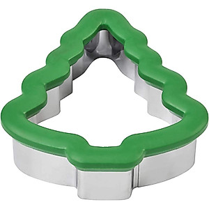Wilton Christmas Tree Comfort Grip Stainless Steel Cookie Cutter