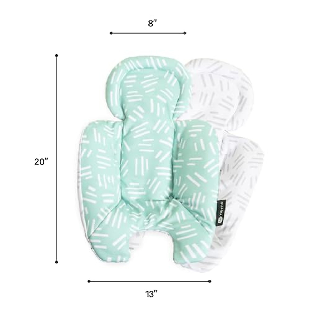 4moms RockaRoo and MamaRoo Infant Insert, Machine Washable, Cool Mesh Fabric, Reversible Design, Mint