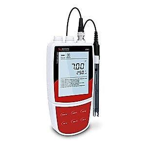 Bante 220 Portable pH Meter, ±0.01 pH Accuracy, 3 Points Calibration, Automatic Temperature Compensation, Auto-Read Measurement Endpoint, 100 Sets of Data Storage