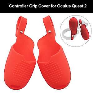 Touch Controller Grip Cover for Oculus Quest 2 VR Glasses Anti-Slip Anti-Throw Silicone Handle Protective Sleeve