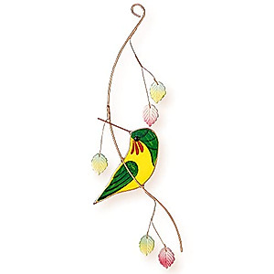 Lolitarcrafts Hummingbird Stained Glass Sun Catcher A Lovely Gift for Your Family