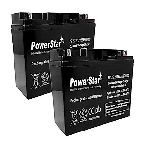 PowerStar-2 PACK UNIVERSAL UB12220 T4 40696 12V 22AH BATTERY POWERSTAR REPLACEMENT