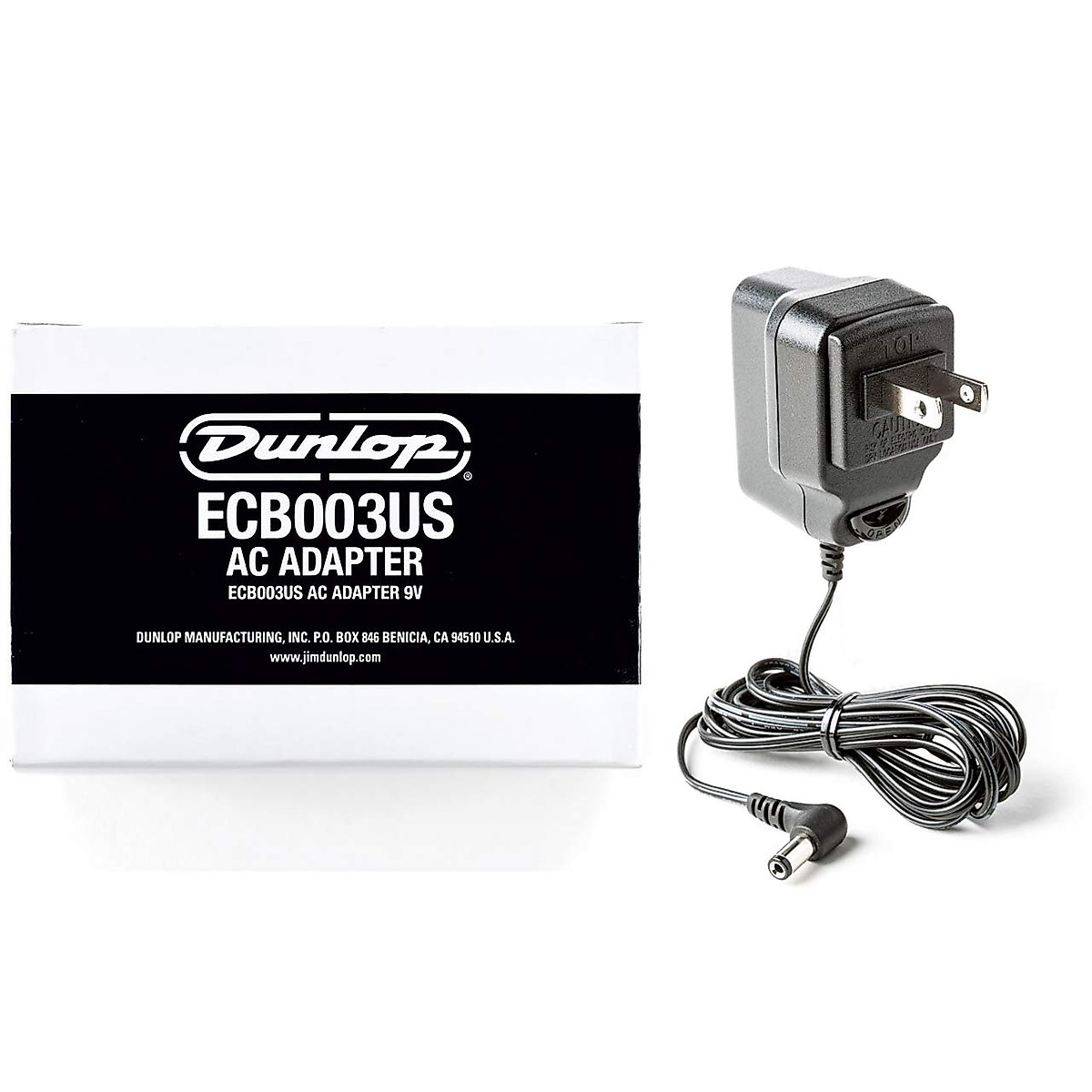 Dunlop 535Q Cry Baby Multi-Wah Pedal Bundle with 2 MXR Patch Cables, Dunlop ECB003 Power Supply, and 6 Assorted Dunlop Picks