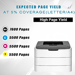 CRG069 Toner Cartridge, Compatible for Canon LBP673 MF750 LBP673CDN LBP673CDW LBP674CX MF752CDW MF756CX Printer (1 Pack Yellow)