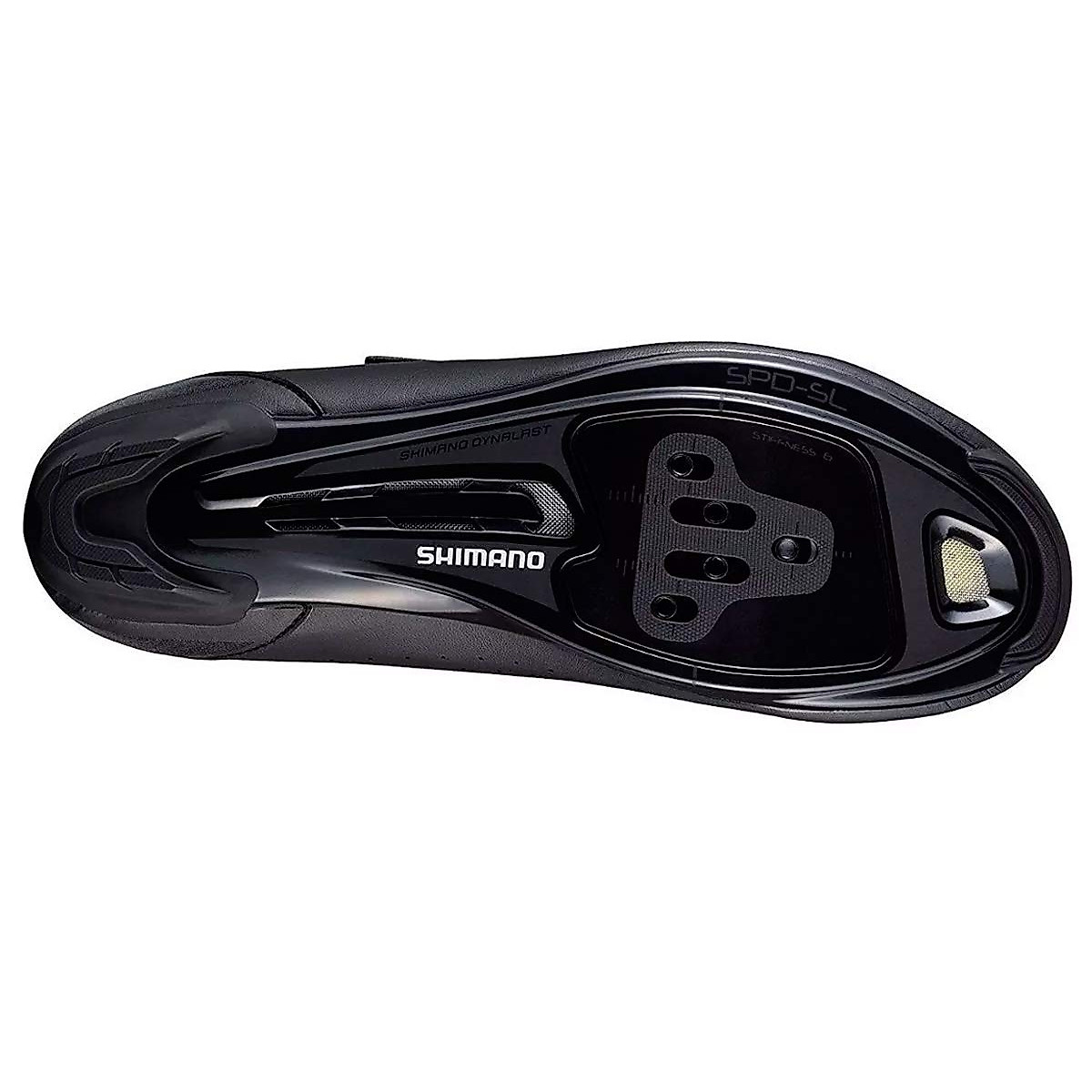 SHIMANO Unisex's RP100 SPD-SL Cycling Shoe, Black, US 7.5