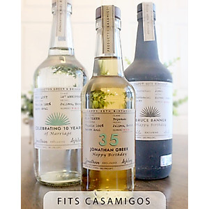 Personalized Happy Birthday Label to fit Casamigos Bottles