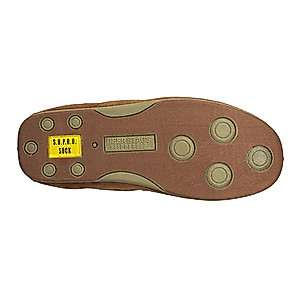 Deer Stags Men&#039;s Spun Slipper, Chestnut, 12 Wide
