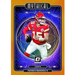 2021 Panini Donruss Optic Football Jumbo Cello Pack (Green Velocity Parallels!) - 12 Trading Cards per Pack