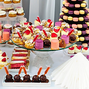 Buytra 250 Pack 4ml Plastic Cupcake Pipettes Liquor Injector Disposable Transfer Pipettes Eye Dropper for Chocolate, Strawberry, Food