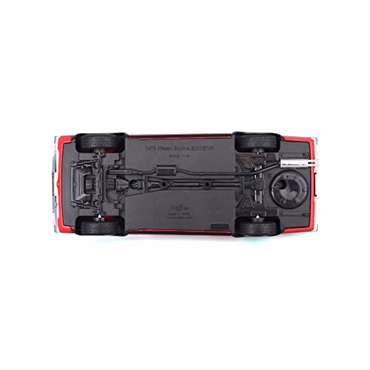 Maisto 1:24 Assembly Line 1973 Nissan Skyline 2000GT-R, Red