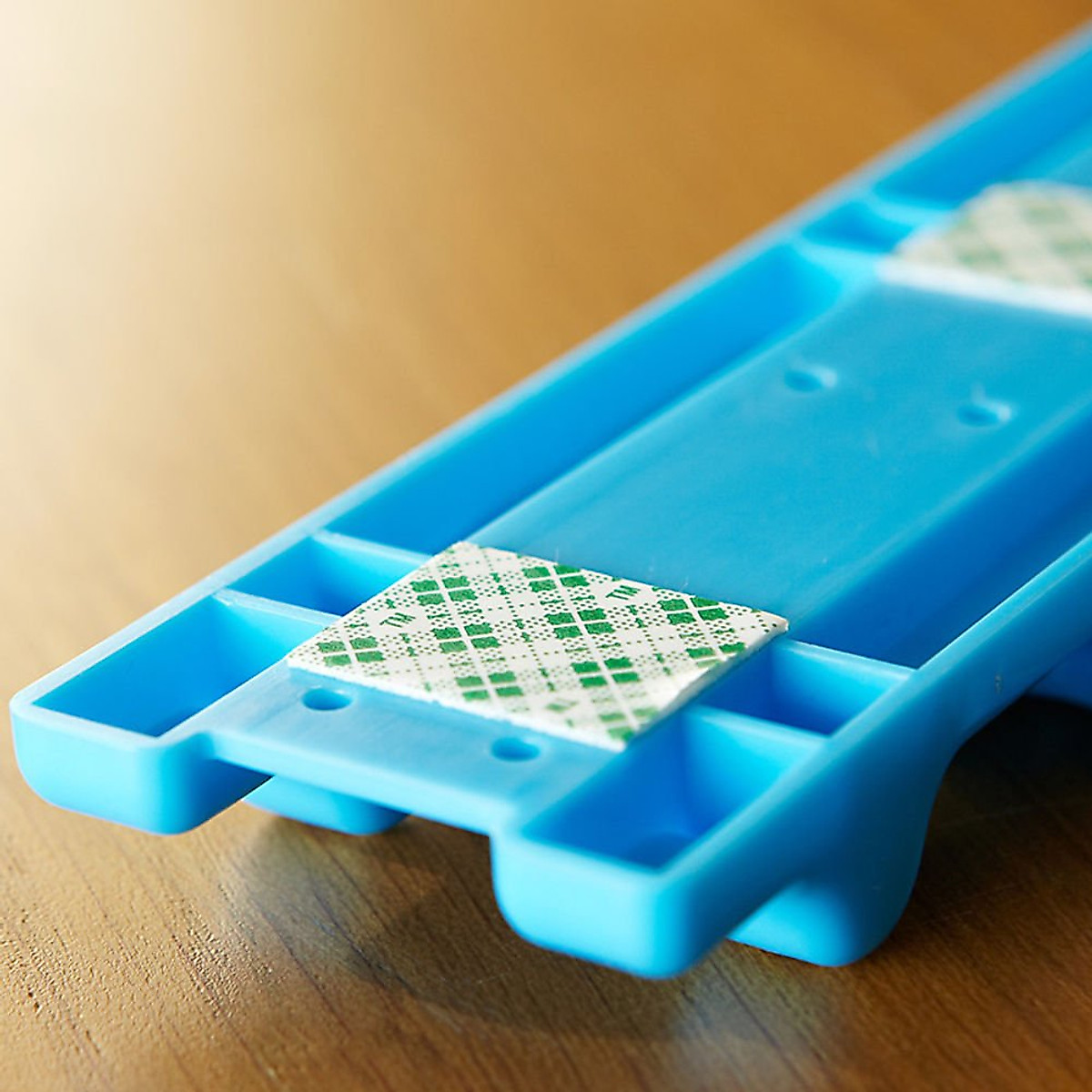 OLIVE US-Towel Hanger Home Kitchen Utensils 6 Hooks Holder Organizer Storage Rack Hanger(Blue)