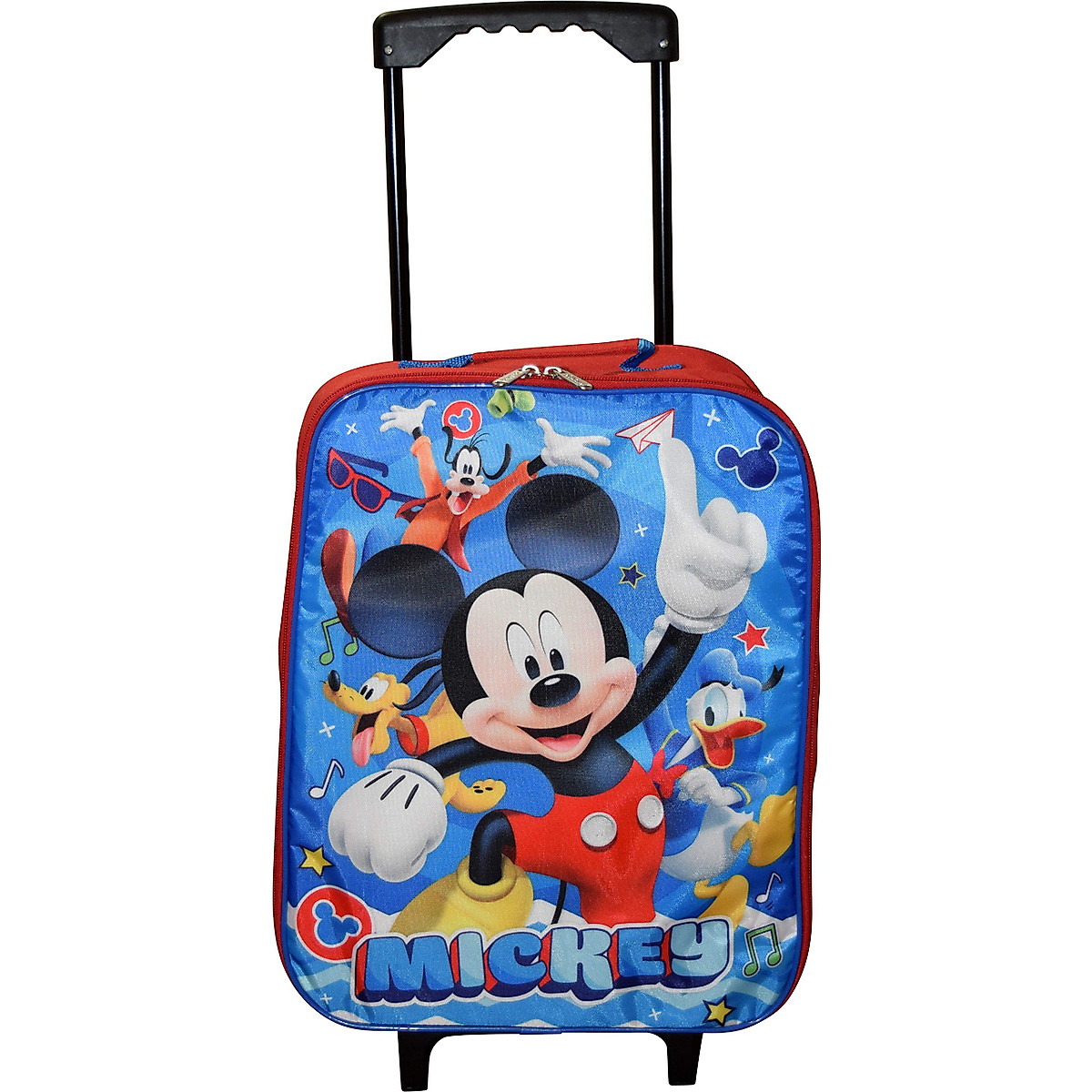 Junior Mickey And The Roadster Racers 15" Collapsible Wheeled Pilot Case