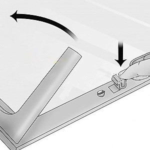 A4 LED Magnifier A4 Full Page Large Hands Free Magnifier 3X Magnifying Glass Lens Reading with Cord