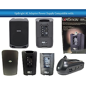 UpBright 18V AC/DC Adapter Compatible with Samson Expedition XP106 XP106w XP-106 XP40i XP40iW XP25i Portable PA System Rechargeable Battery Powered Speaker HK-HP-A19 18VDC 1.5A Power Supply Charger
