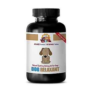 PETS HEALTH SOLUTION Dog Calming Pills Natural - Premium Relaxant for Dogs - Amazing Calming AID - Natural Formula - Treat - Dog Anxiety Relief Treats - 90 Treats (1 Bottle)