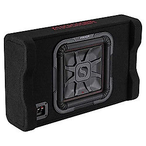 KICKER L7TDF 12-inch (30cm) Thin L7 Down Firing Subwoofer Enclosure, 2-Ohm