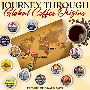 InfuSio 96 Count French Toast Medium Roast Single Serve Coffee Pods for Keurig K-Cup Brewers - InfuSio Premium Roasted Coffee Keurig 2.0 Compatible