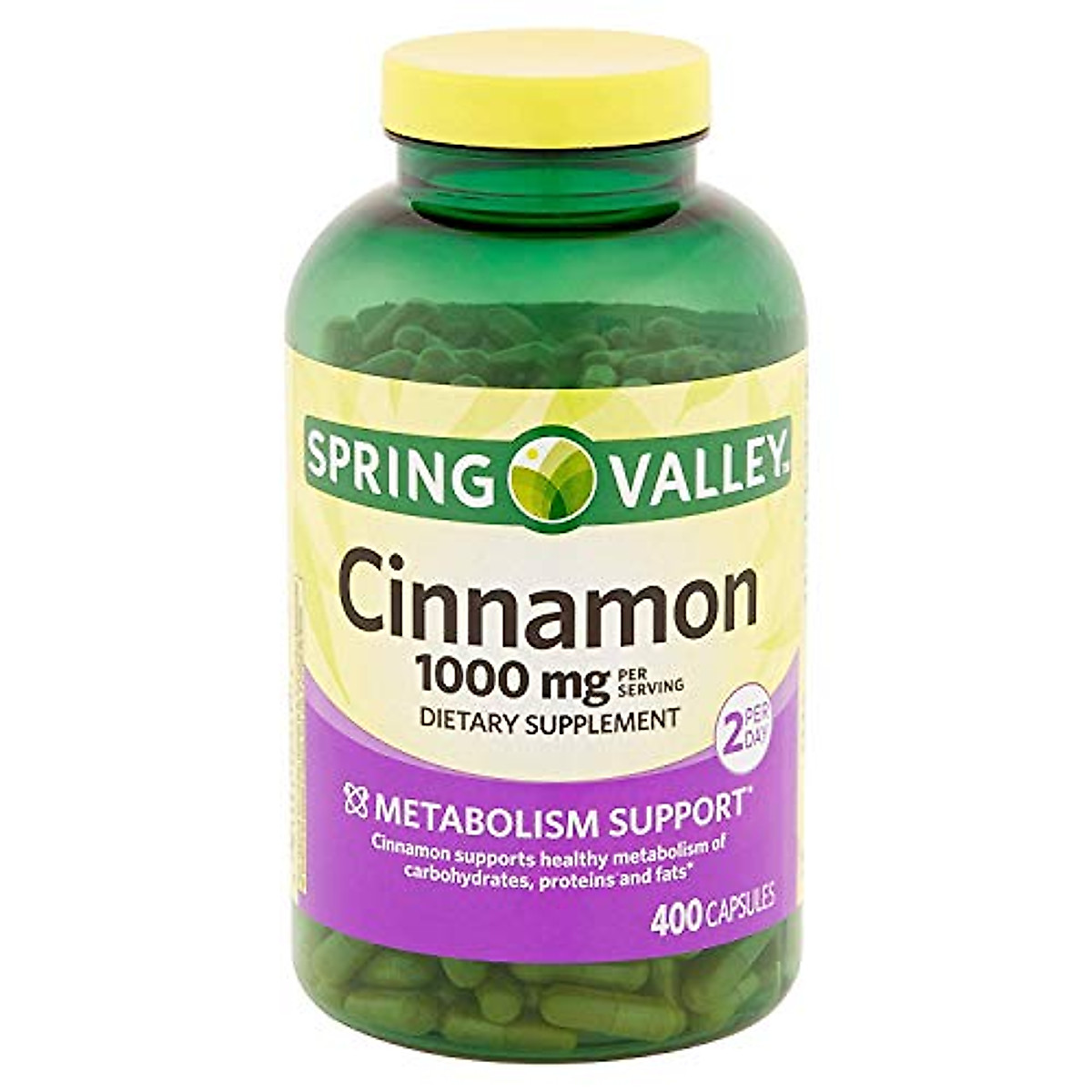 Spring Valley Cinnamon 1000 Mg 400 Capsules