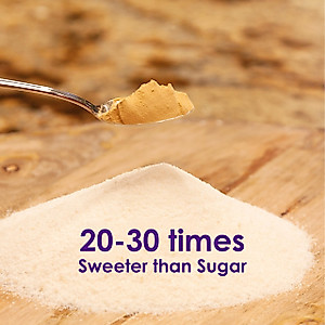 NAMANNA Pure Monk Fruit Sweetener - Zero Calorie, Zero Carb, Paleo and keto Diet Friendly, No Erythritol, sugar substitute, Natural sweetener, Vegan(444 Servings) - 1 Pack