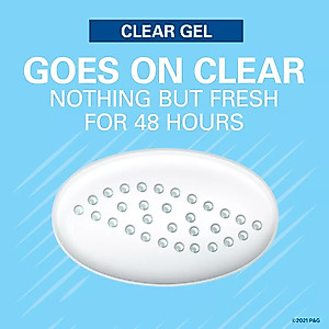 Secret Outlast Outlast XTEND Clear Gel Antiperspirant & Deodorant, Unscented, 2.6 Oz (2 Pack)