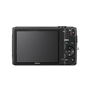 Nikon COOLPIX S6800 16 MP Wi-Fi CMOS Digital Camera with 12x Zoom NIKKOR Lens and 1080p HD Video (Black) (Discontinued by Manufacturer)