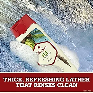 Old Spice Fresher Collection Body Wash for Men, Fiji with Palm Tree Scent, 25 fl oz (Pack of 4)