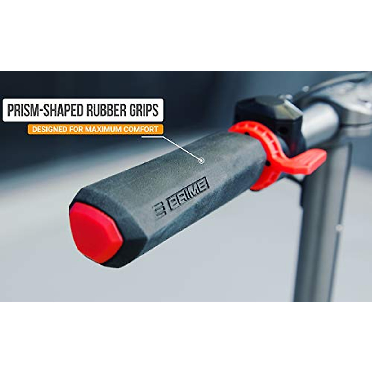 Razor E Prime Adult Electric Scooter - Up to 15 mph, 8" Airless Flat-free Tires, Rear Wheel Drive, 250W Brushless Hub Motor, Lightweight Aluminum Frame, Anti-Rattle System, Foldable