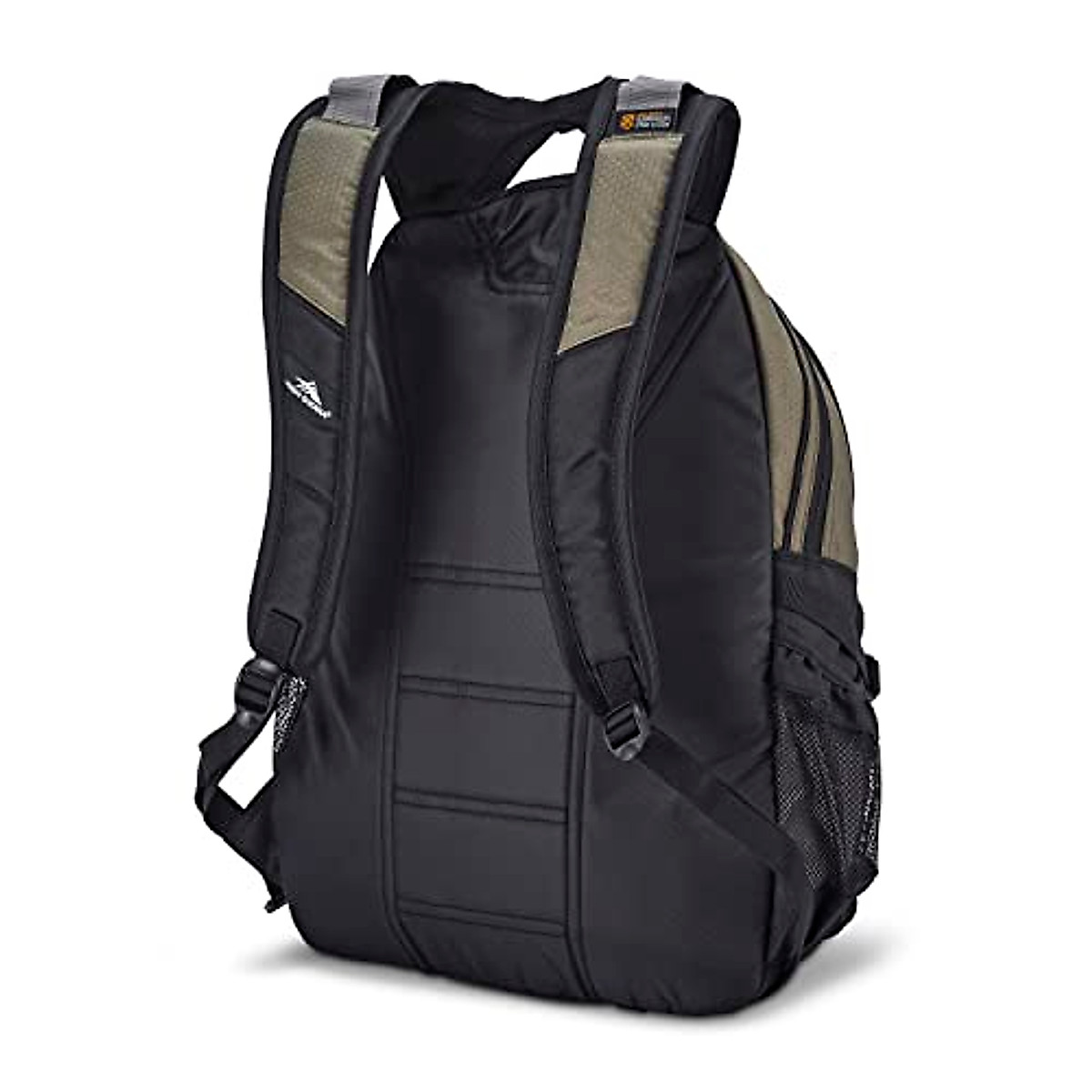 High Sierra Loop-Backpack, Travel, or Work Bookbag with tablet-sleeve, Olive, One Size