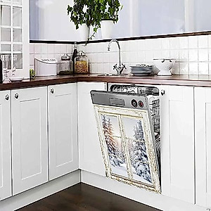 Dishwasher Magnet Cover Excellent Landscape Carpathian Mountains Ukraine Europe Beauty World Magnetic Refrigerator Stickers Decorative Appliance Cover Fridge Panels Metal Door Garage 23x26in