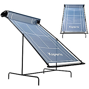 Ksports Tennis Rebounder Net with Carry Bag, Blue