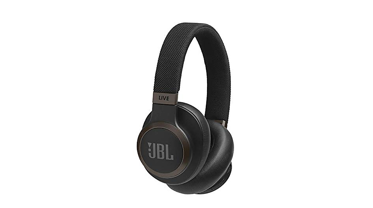 JBL Live 650 Wireless Headphones with Noise Cancellation - Black
