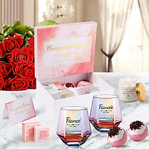 DHQH 2023 Newlywed Engagement Gifts for Couples, Fiance and Fiancee Gifts for Him and Her,Engagement Gift with Boyfriend Girlfriend, Perfect for Newly Weds and Newly Engaged Couples