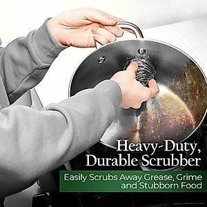 Stanley Home Products Degreaser Concentrate (32 fl. oz.) with Stainless Steel Kitchen & Kettle Cleaner Sponges – Removes Grease & Grime