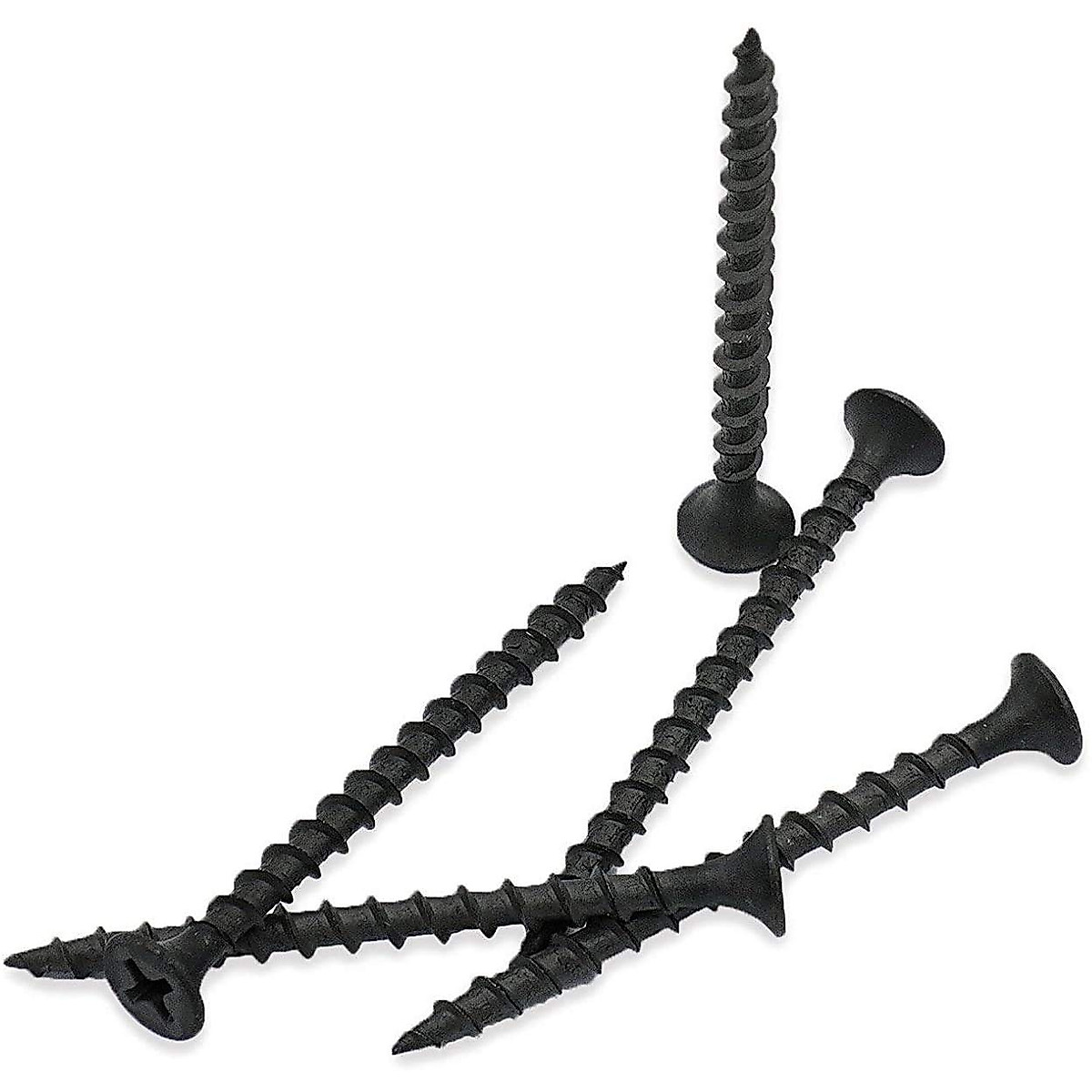 FASTENPOWER Drywall Screws 100 Qty #6 x 2” Coarse Thread Bugle-Head, Phosphate Coated Drywall Screws #6 x 2 in. (3.5 x 50), 100 Pack