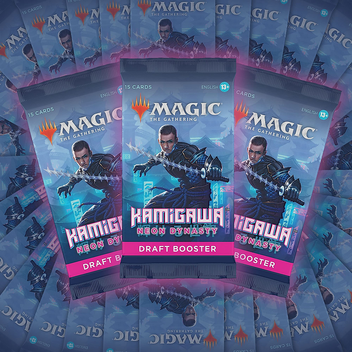 Magic: The Gathering Kamigawa: Neon Dynasty Draft Booster Box | 36 Packs (540 Magic Cards)