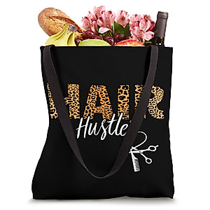 Hair Hustler - Hairstylist Gifts - Hairdresser Gift Leopard Tote Bag