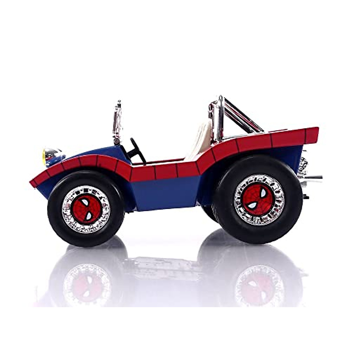 Marvel Spider-Man 1:24 Buggy Die-cast Car & 2.75" Figure, Toys for Kids and Adults