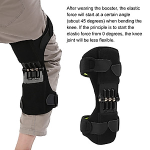 Dioche Spring Knee Brace - Universal Knee Booster - Spring Assisted Sports Mountaineering Support - Knee Wrap Patella with Excellent Materials for Knee