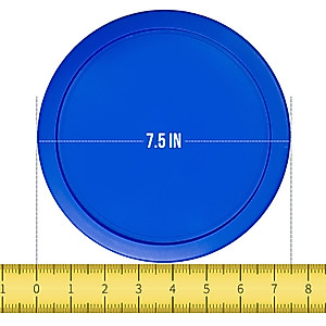Replacement Lid for Pyrex 6 or 7 Cup Storage Plastic Cover Bowl Dish 7402-PC Blue (2-Pack)