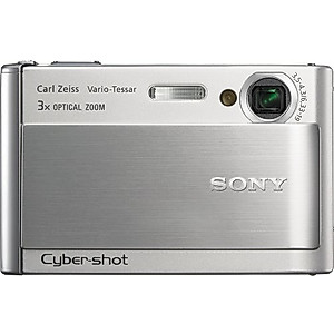 Sony Cybershot DSC-T70 8.1MP Digital Camera with 3x Optical Zoom with Super Steady Shot Image Stabilization (Silver)