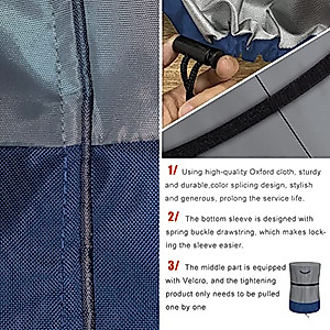 Pacific Cool Bar Cover Outdoor Patio Furniture Cover and Hot Tub Side Table Cover with 7.5 Gallon Beer and Wine Cooler Size: 20"x24"