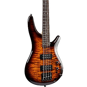 Ibanez SR400EQMDEB SR Standard Bass Guitar Dragon Eye Burst w/Hard Case and Gea