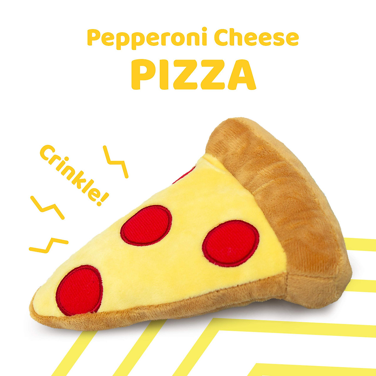 Downtown Pet Supply - Squeaky Dog Toys - Dog Chew Toys for Aggressive Chewers - Ice Cream, Donut, Pizza, Taco and Hotdog - Durable Dog Toys for Puppies, Small & Medium Dogs - 5 Pack