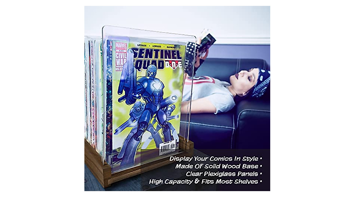 Comic Book Storage Holder – Stylish Display & Organizer for Collectors