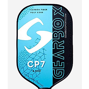 Gearbox CP7 Pickleball Paddle, 8.5 Oz, Blue